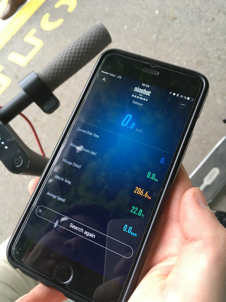 Электросамокат Xiaomi Mijia M365 Smart Electric Scooter
